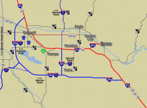 Ultimate Interstates:Boise Metro - Indyroads Wiki